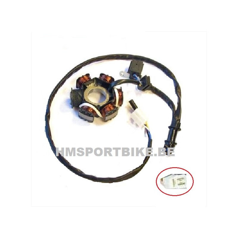 STATOR ALLUMAGE 2T 6PÔLES PEUGEOT SPEEDFIGHT 2 VIVACITY 2 TNT ROMA OTTO